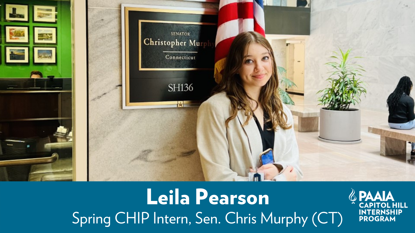Leila Pearson, Spring CHIP Intern, Shares Her Capitol Hill Experience ...